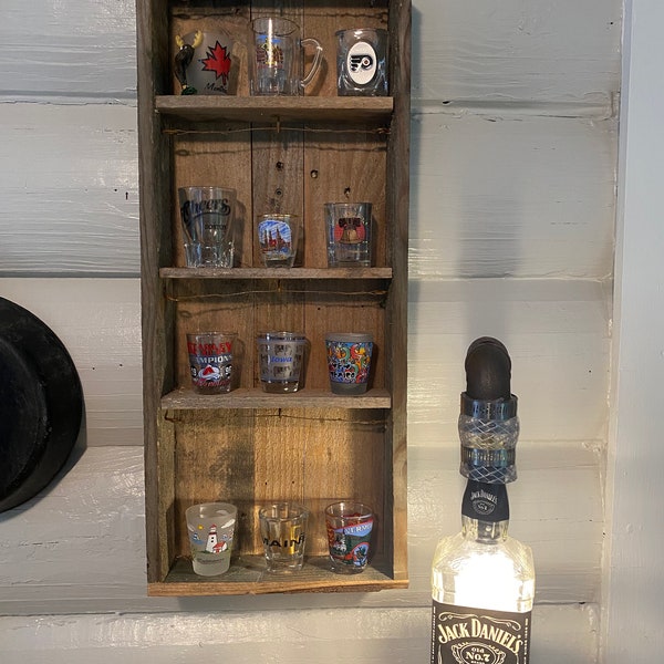 Shot Glass Display - Etsy
