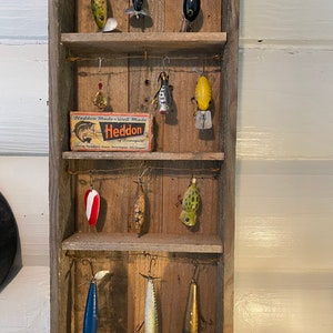 Vintage Fishing Lure Display - Etsy