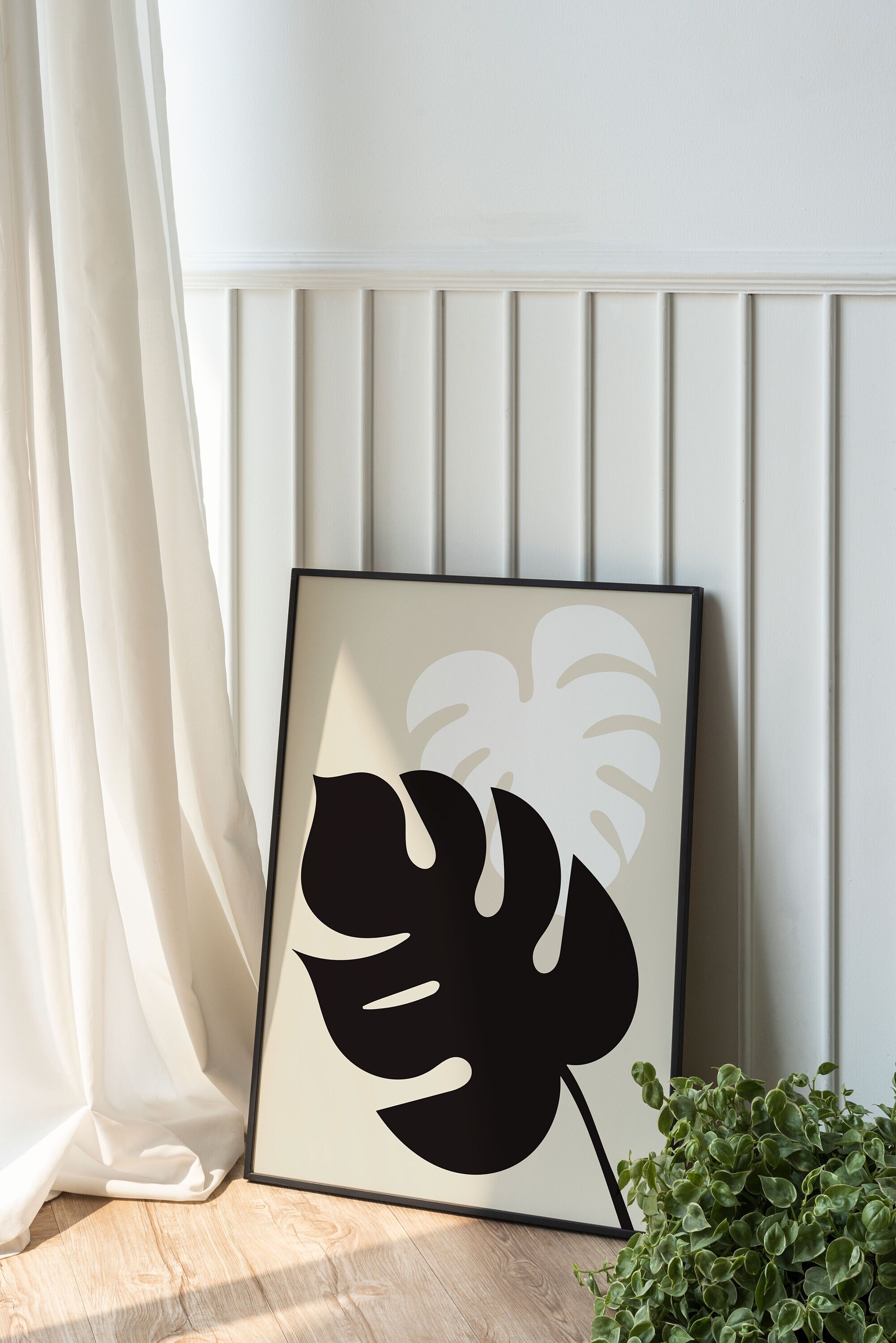 Monstera Art Print - Etsy