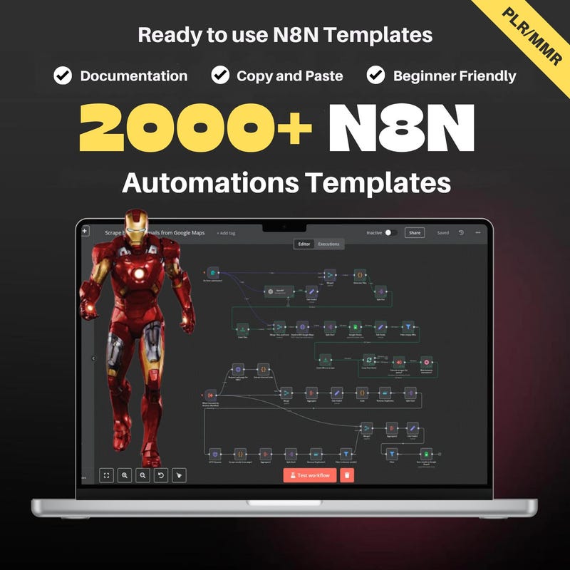 N8n Automation Template - Etsy