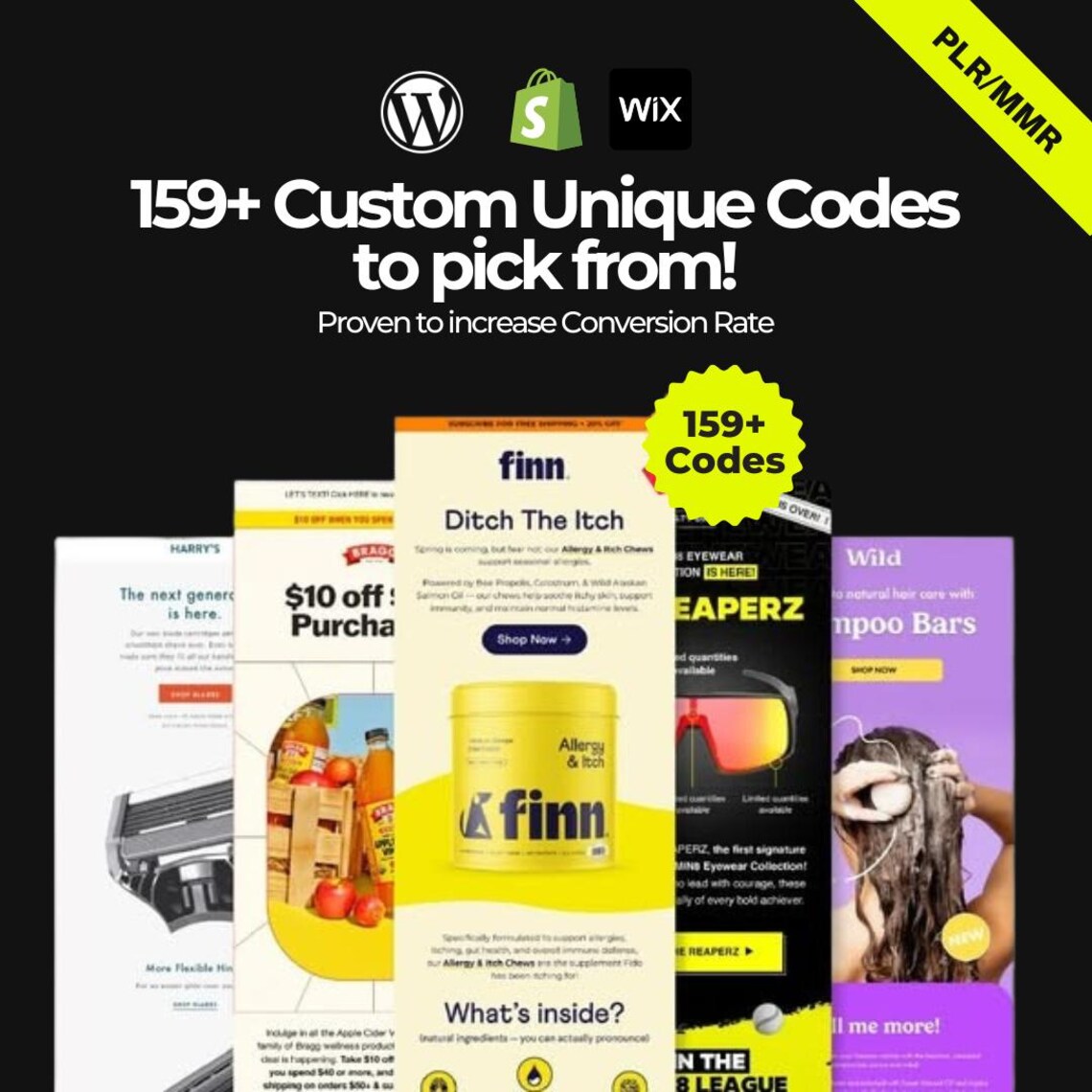 159 Shopify Liquid Code Snippets E Commerce Conversion Boost Plr Mrr