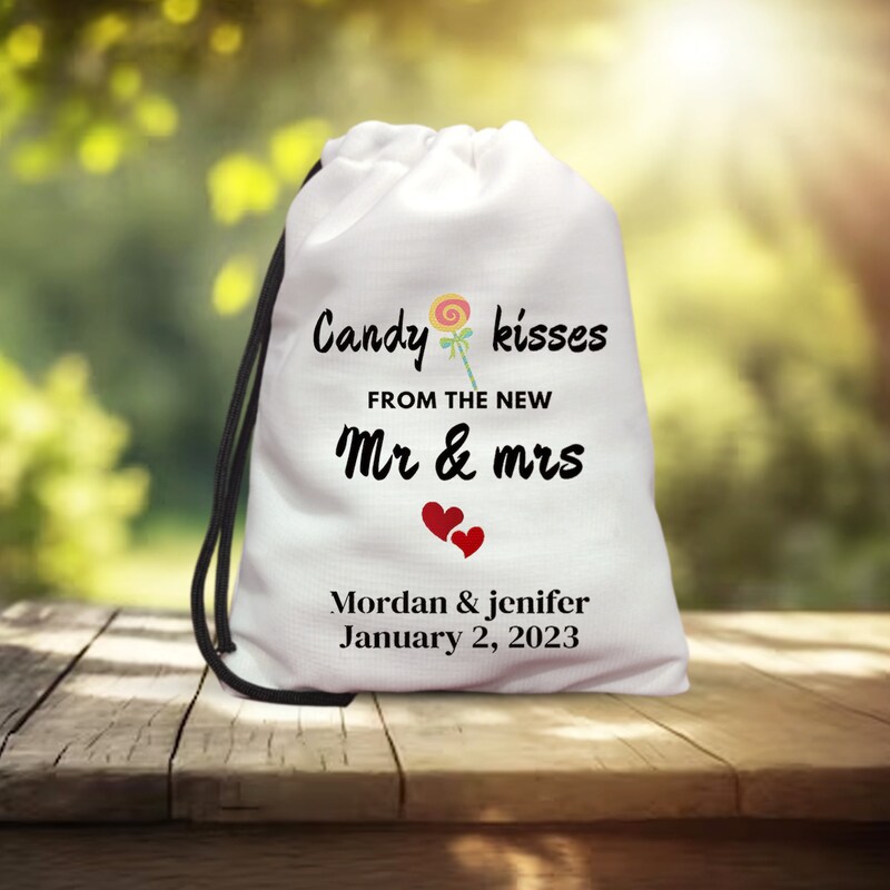 Wedding Candy Bags - Etsy