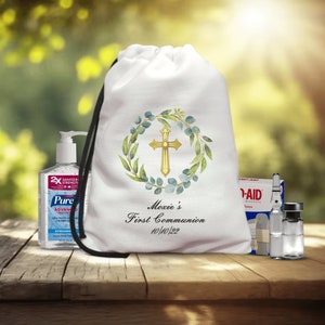 First Communion Bags Personalized Communion Favors Bags Christening ...