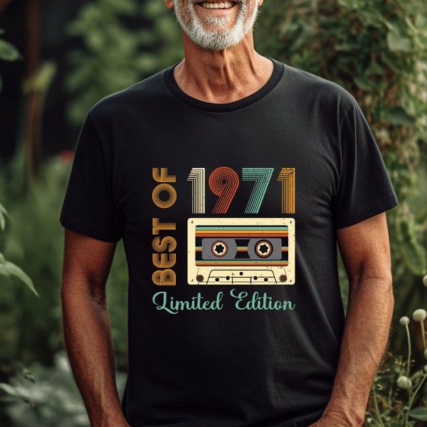 1971 Birthday Shirt - Etsy