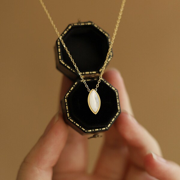 Olive Shell Pendant - Etsy