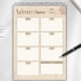 Printable Weekly Schedule Template Planner Aesthetic Ideas Planner ...