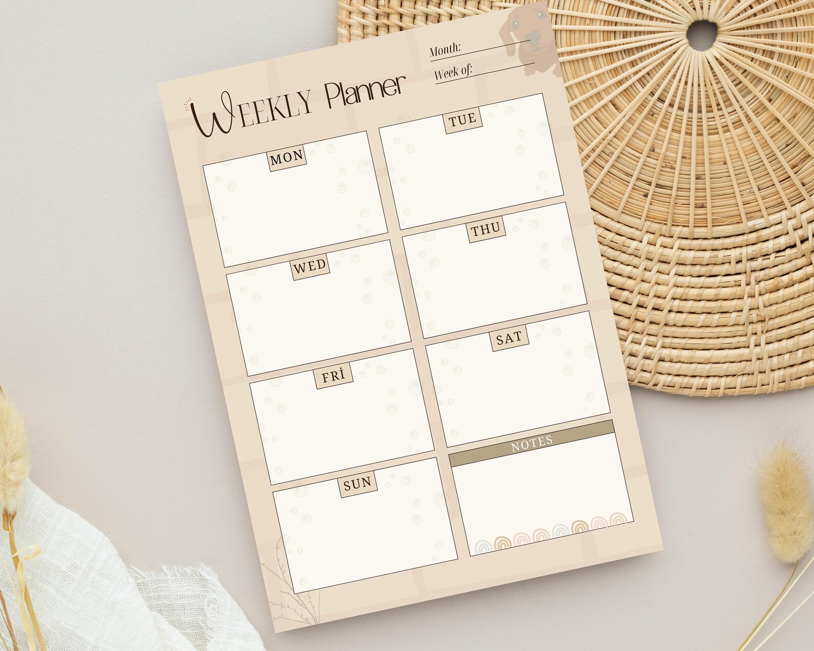 Printable Weekly Schedule Template Planner Aesthetic Ideas Planner ...