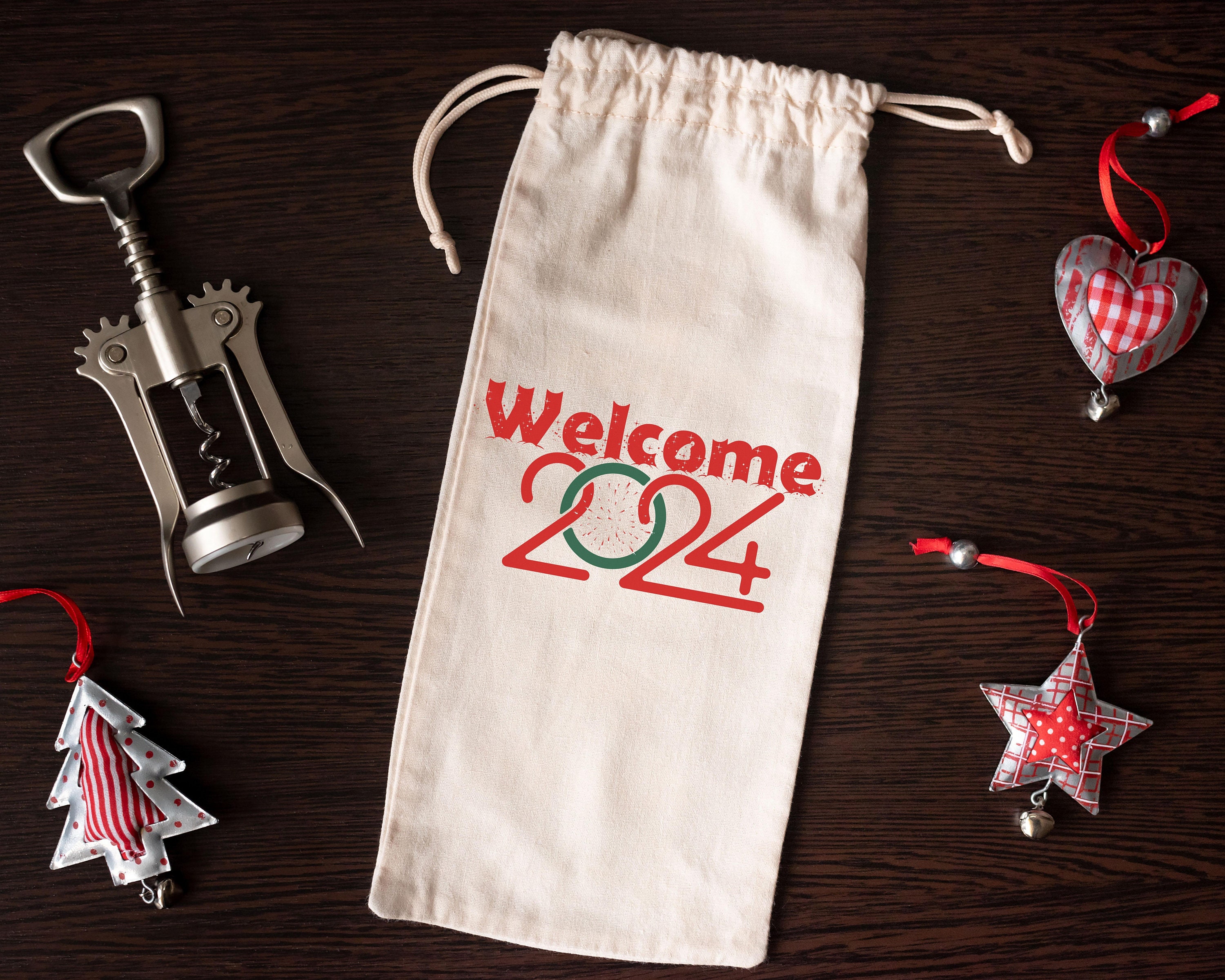Welcome 2024 Svg Files Christmas SVG Cut File for Circut Hello 2024 ...