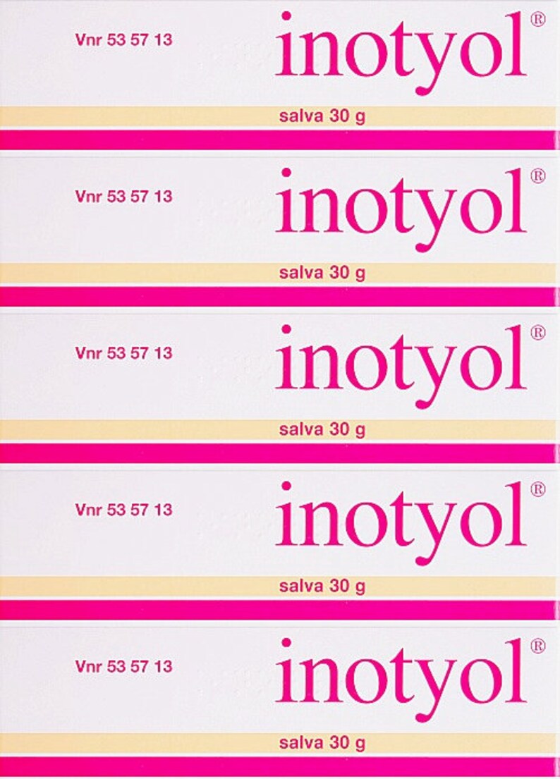 5pcs Inotyol Ointment Diaper Rash Treatment, Red Irritating Skin in ...