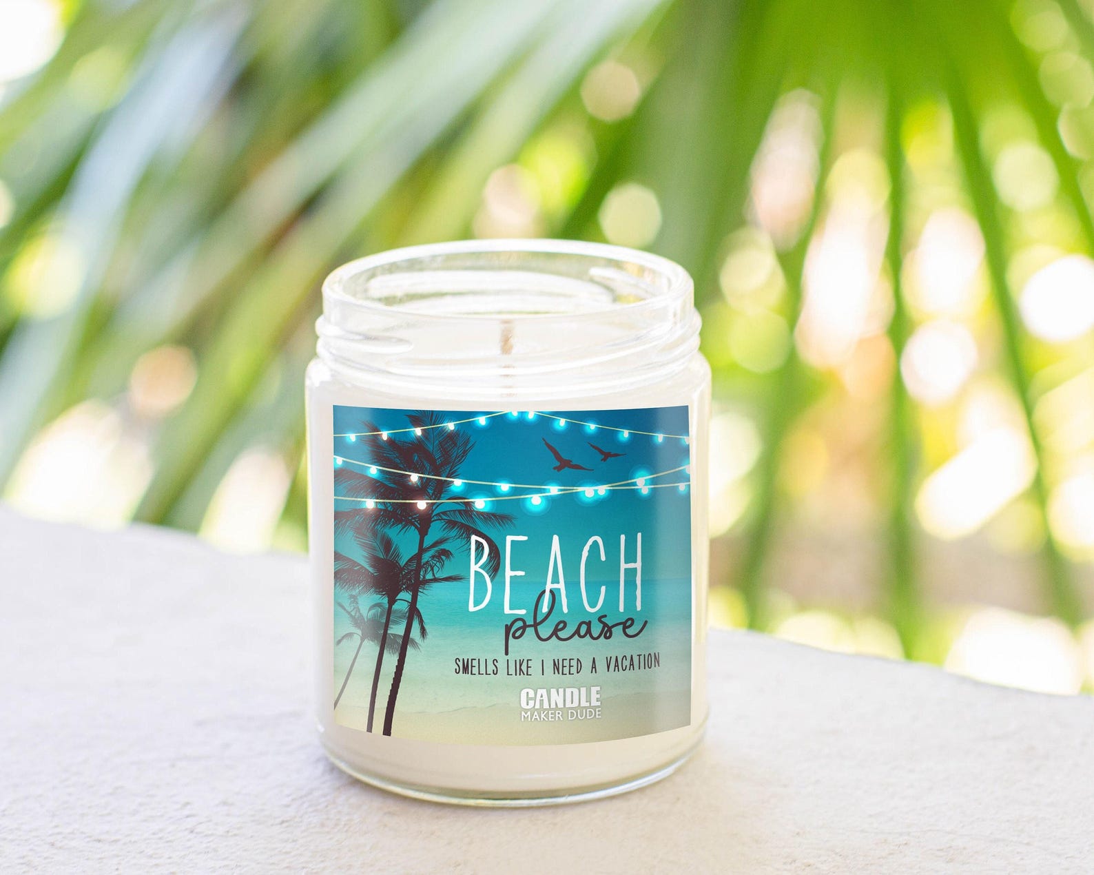 Beach Please Smells Like I Need A Vacation Candle, Funny Gift Ideas ...