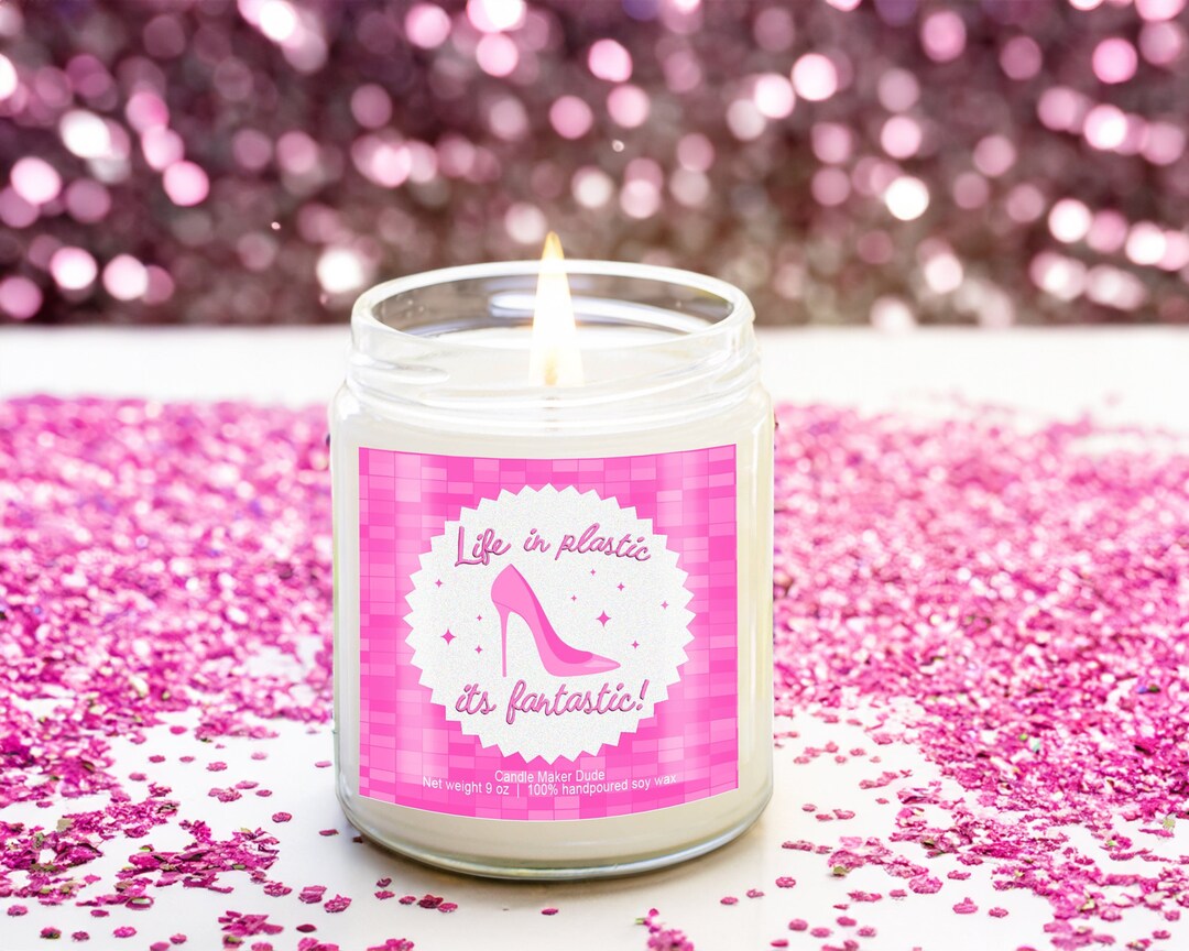 Life in Plastic Scented Candle, Cute Barbie Inspired Gift, Teen Gift ...