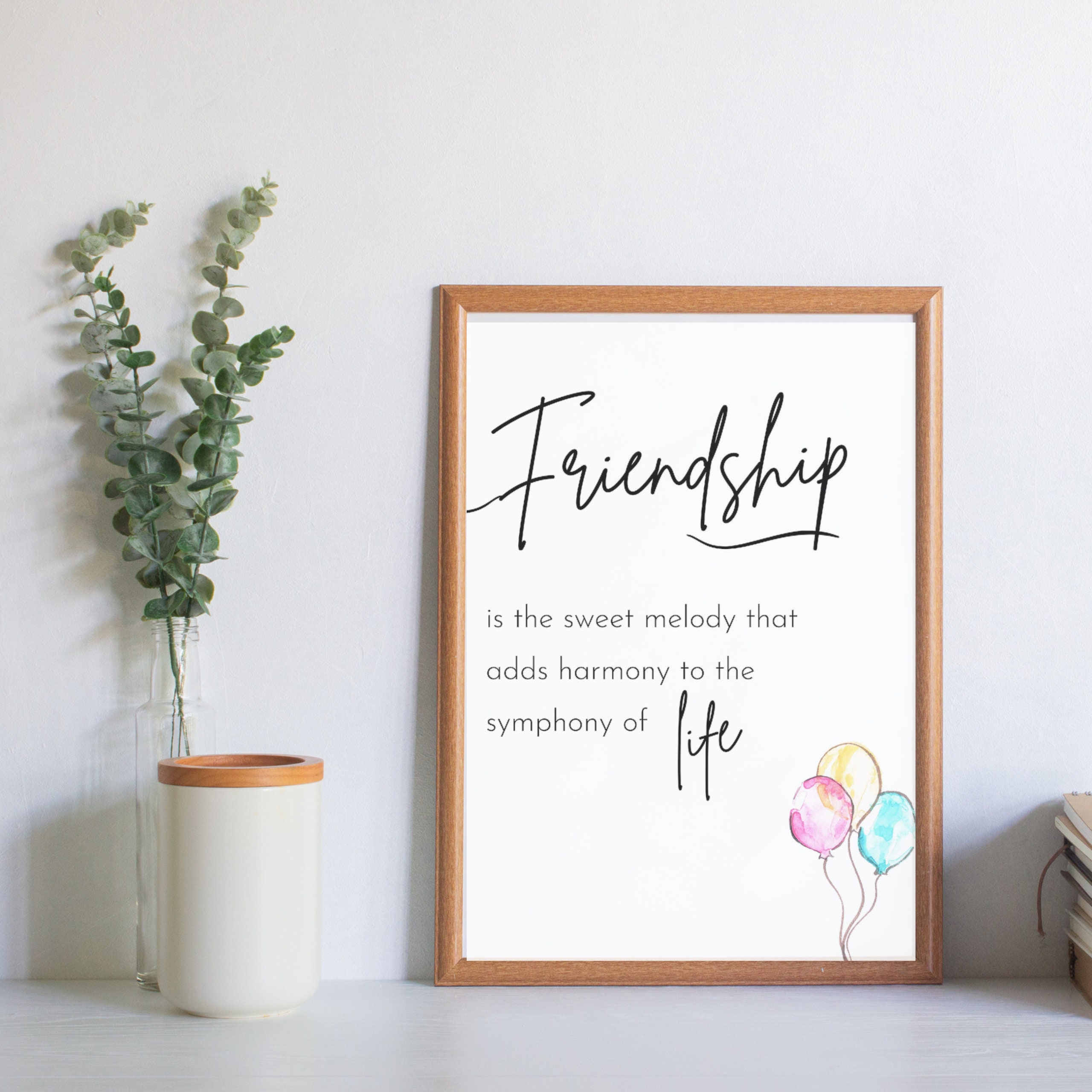 Friendship Print - Etsy