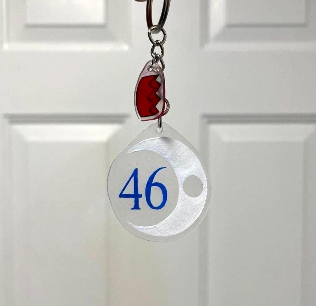Blue Prince Room 46 Keychain - Blue Prince Game - Etsy