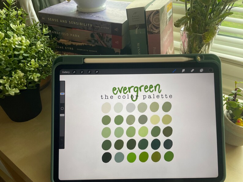 Evergreen Color Palette - Etsy