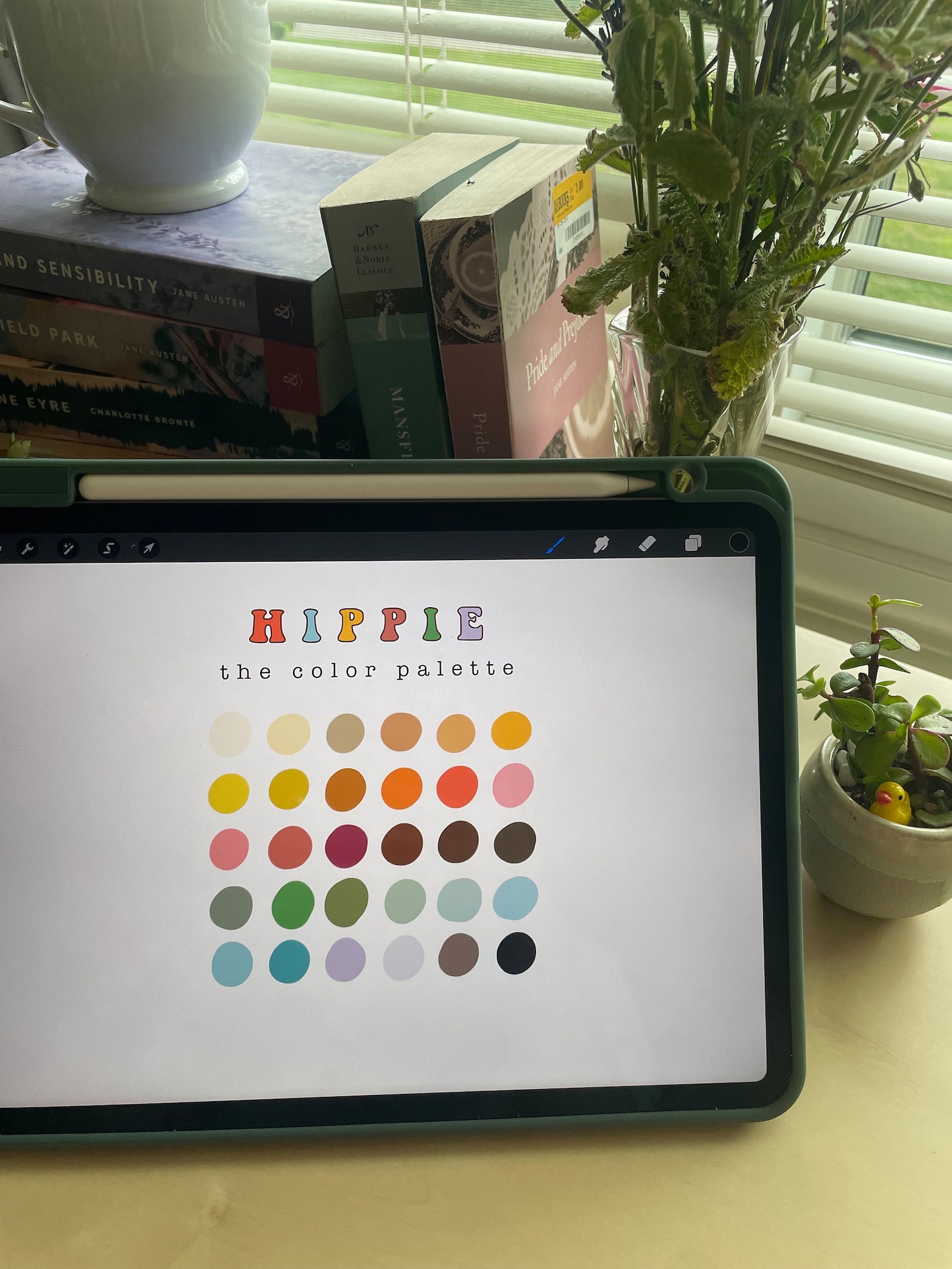 Hippie Color Palette - Etsy