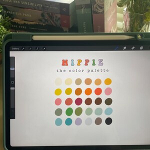 Hippie Color Palette - Etsy