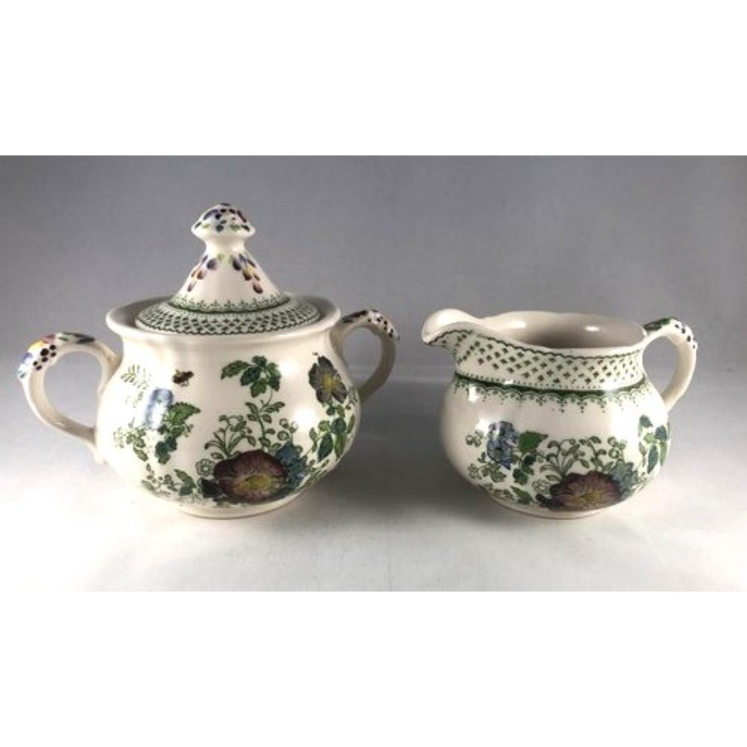 Mason's Patent Ironstone China Paynsley Patroon Melk & Suiker Set. (229 ...