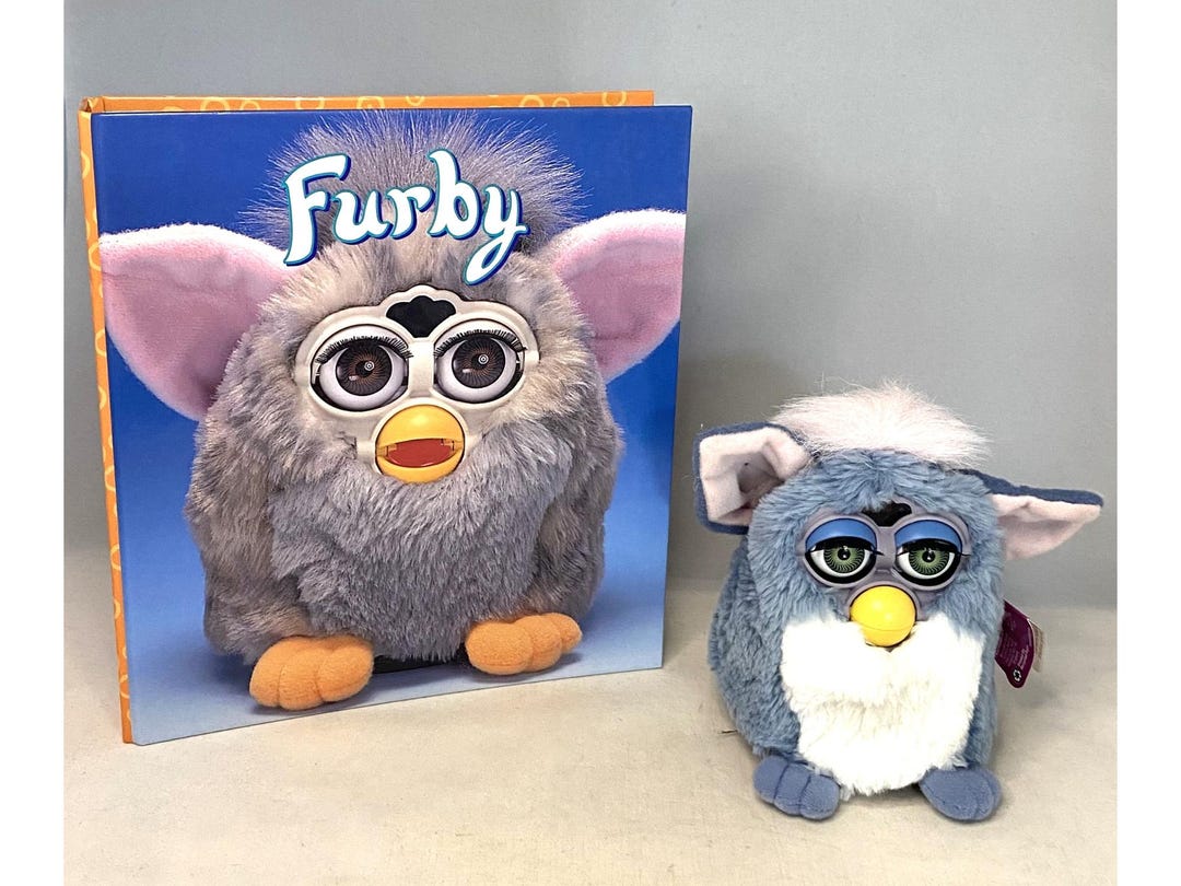 Furby Hasbro 70-800 PA-282 Groene Ogen Elephant 1998 Vintage ...