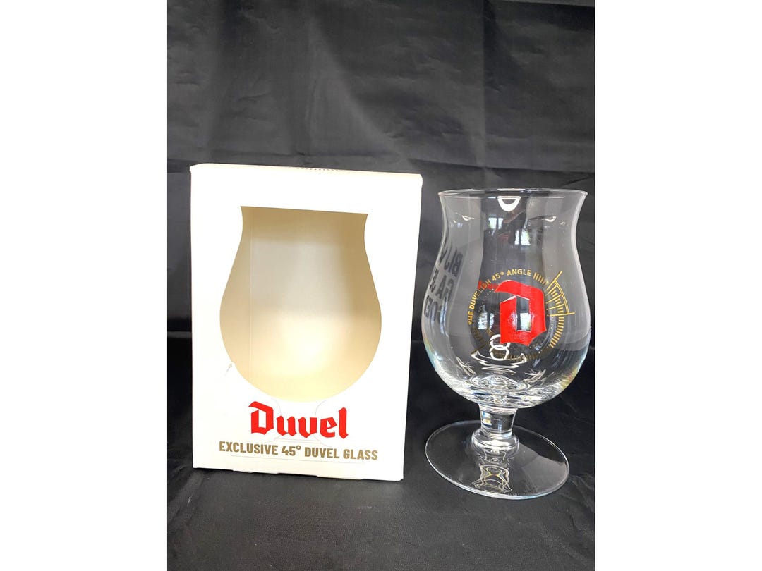 Duvel Bierglas Moortgat 45 Exclusive Bier Glas Belgisch Speciaal Bier ...