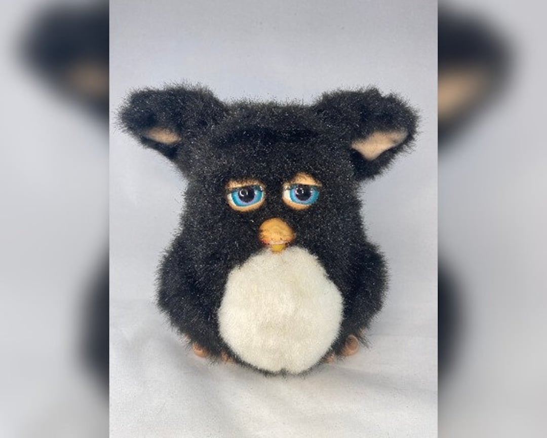 Furby Tiger 59294 Emoto Tronic Zwart Wit Black and White Hasbro 2005 ...