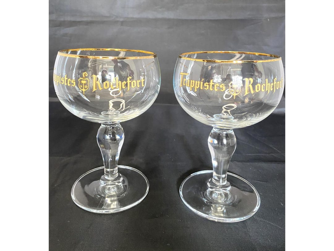Rochefort Trappist Bier Glazen Vintage 2 X (733) - Etsy