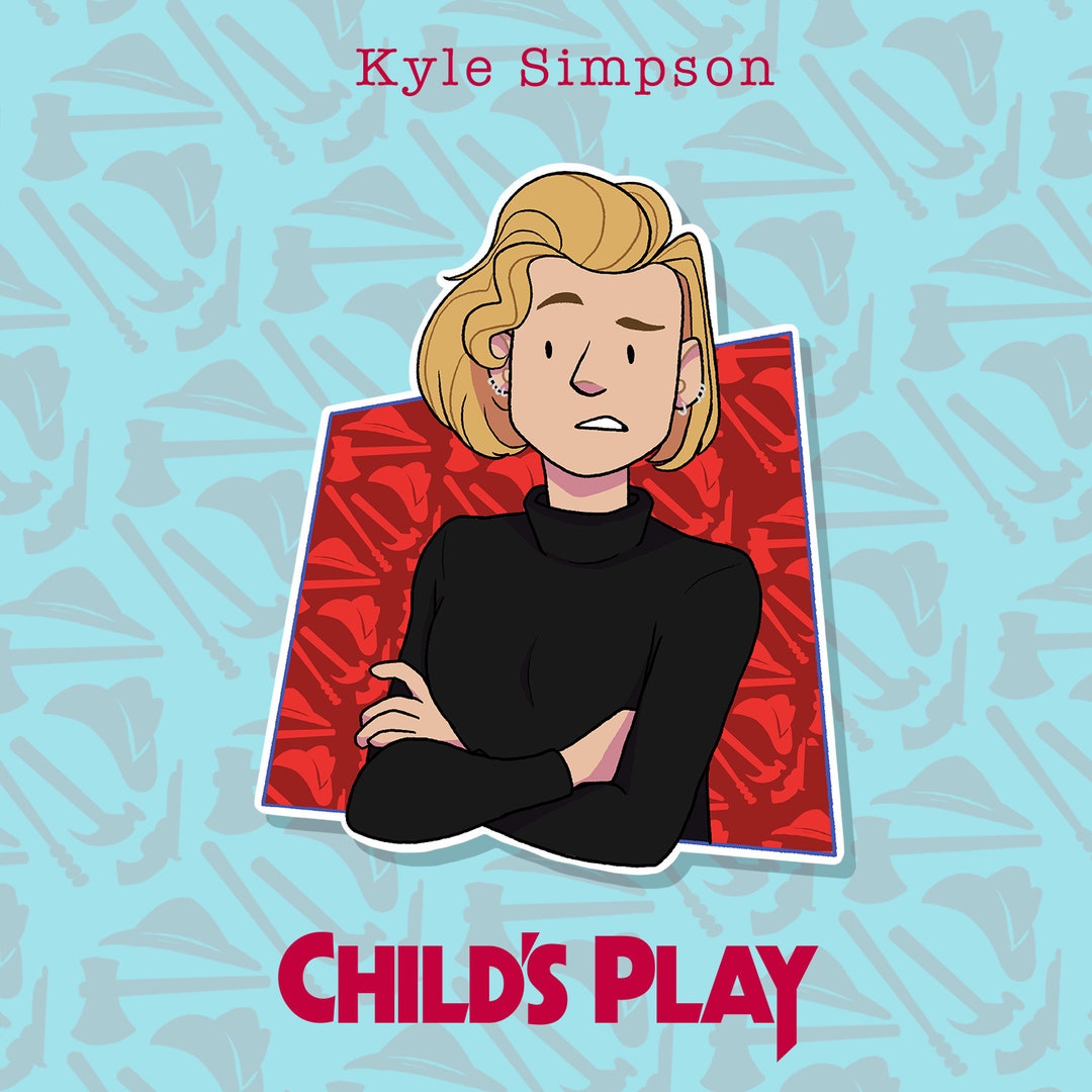 Kyle - Child's Play - Sticker - Etsy