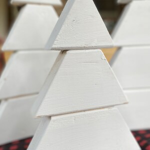 White Christmas Tree Table Top Set Christmas Tree Center Piece ...