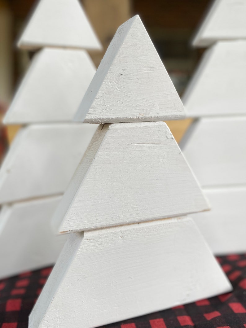 White Christmas Tree Table Top Set Christmas Tree Center Piece ...