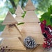 White Christmas Tree Table Top Set Christmas Tree Center Piece ...
