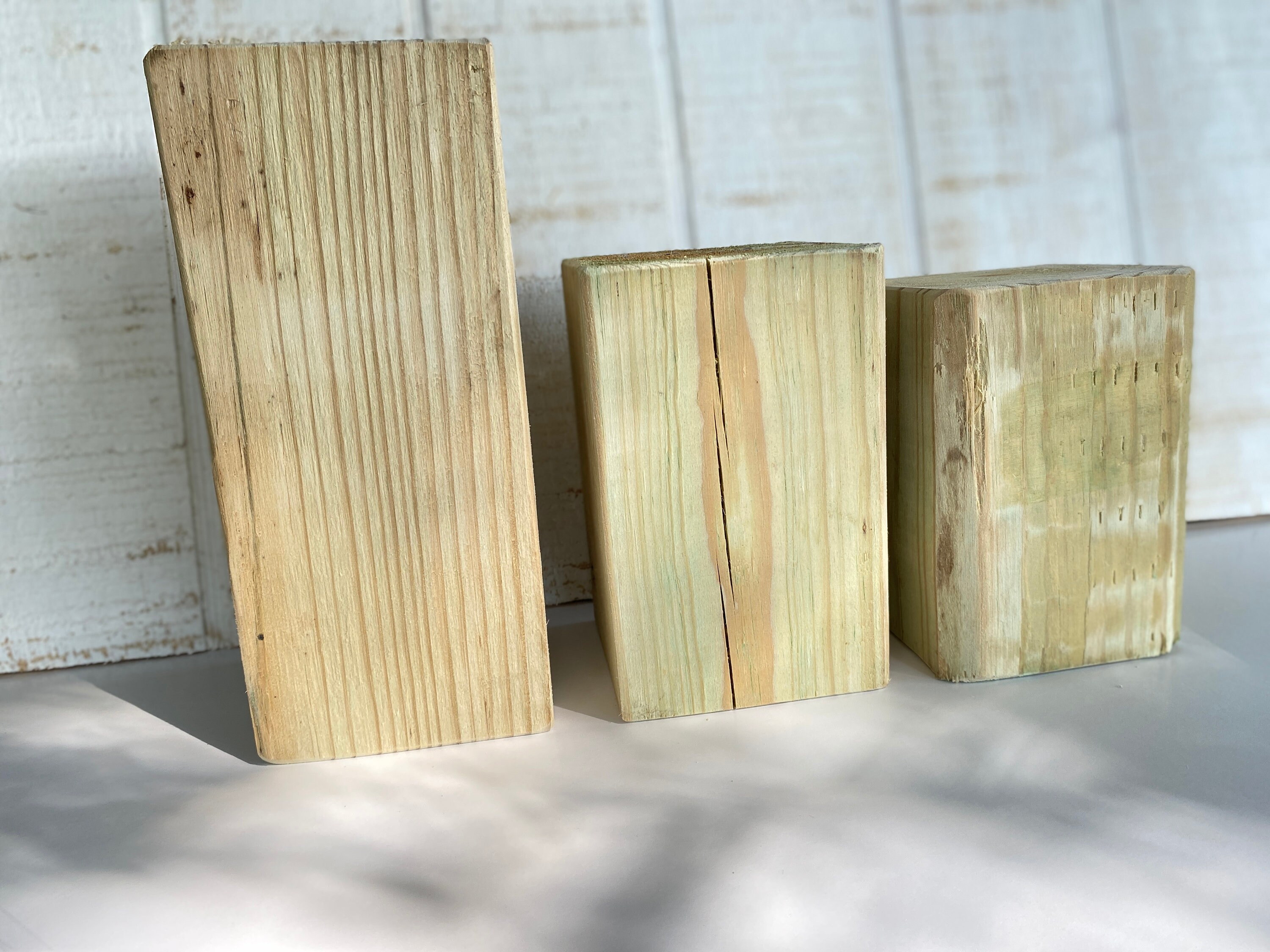 Blank DIY 4x4 Wood Block Blank Wood Craft Wood Blank Block DIY Pumpkin ...