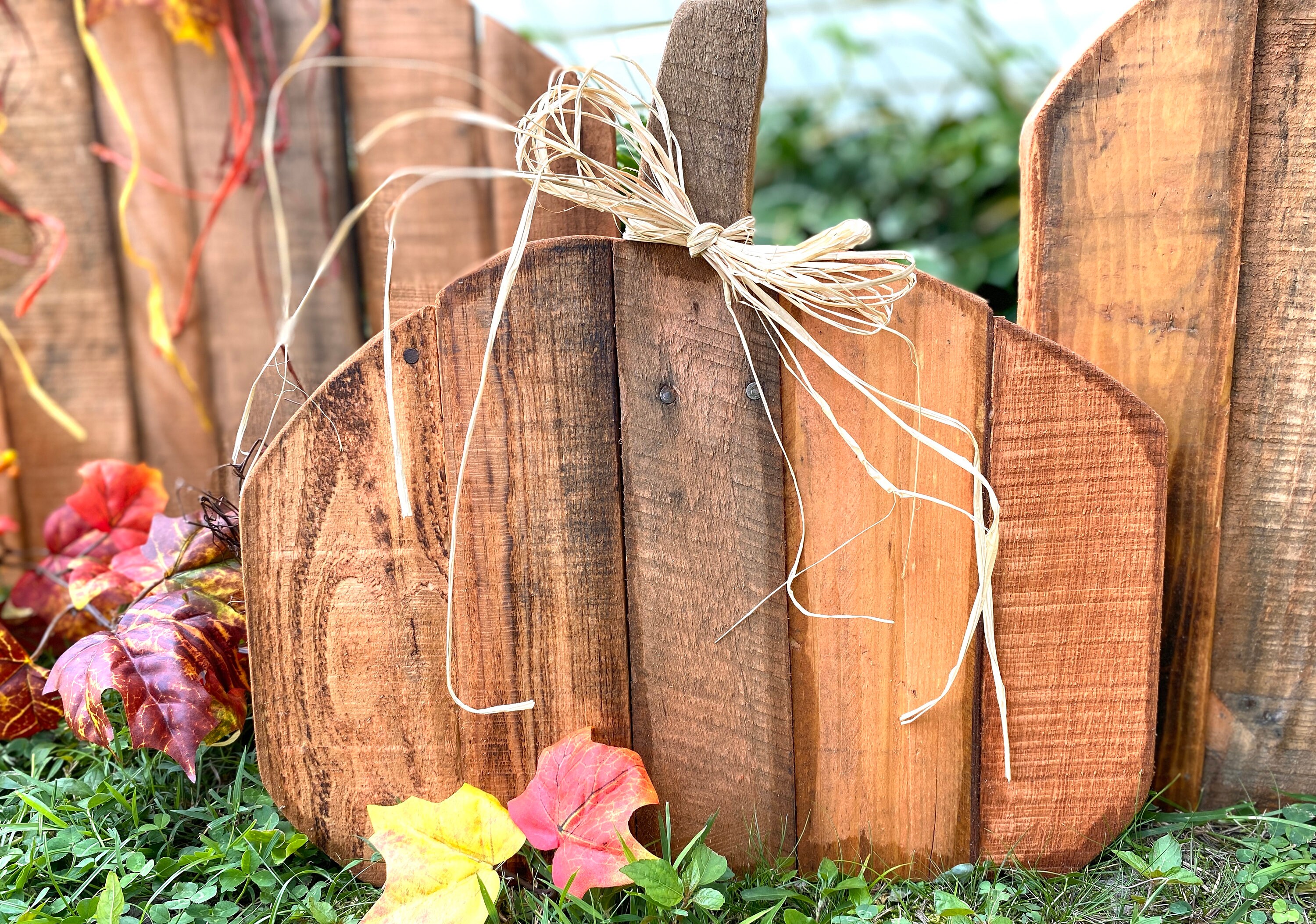 3 Rustic Fall Pumpkin Fall Lawn Wooden Pumpkin Outdoor Pumpkin - Etsy