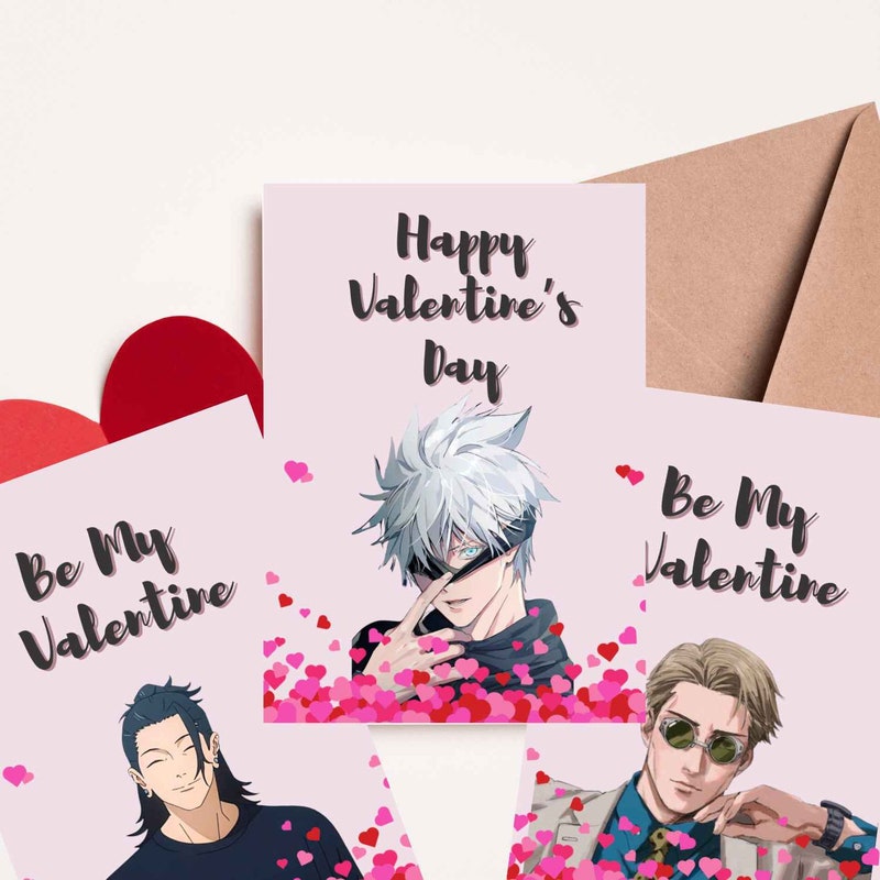 Jujutsu Kaisen Valentines - Etsy