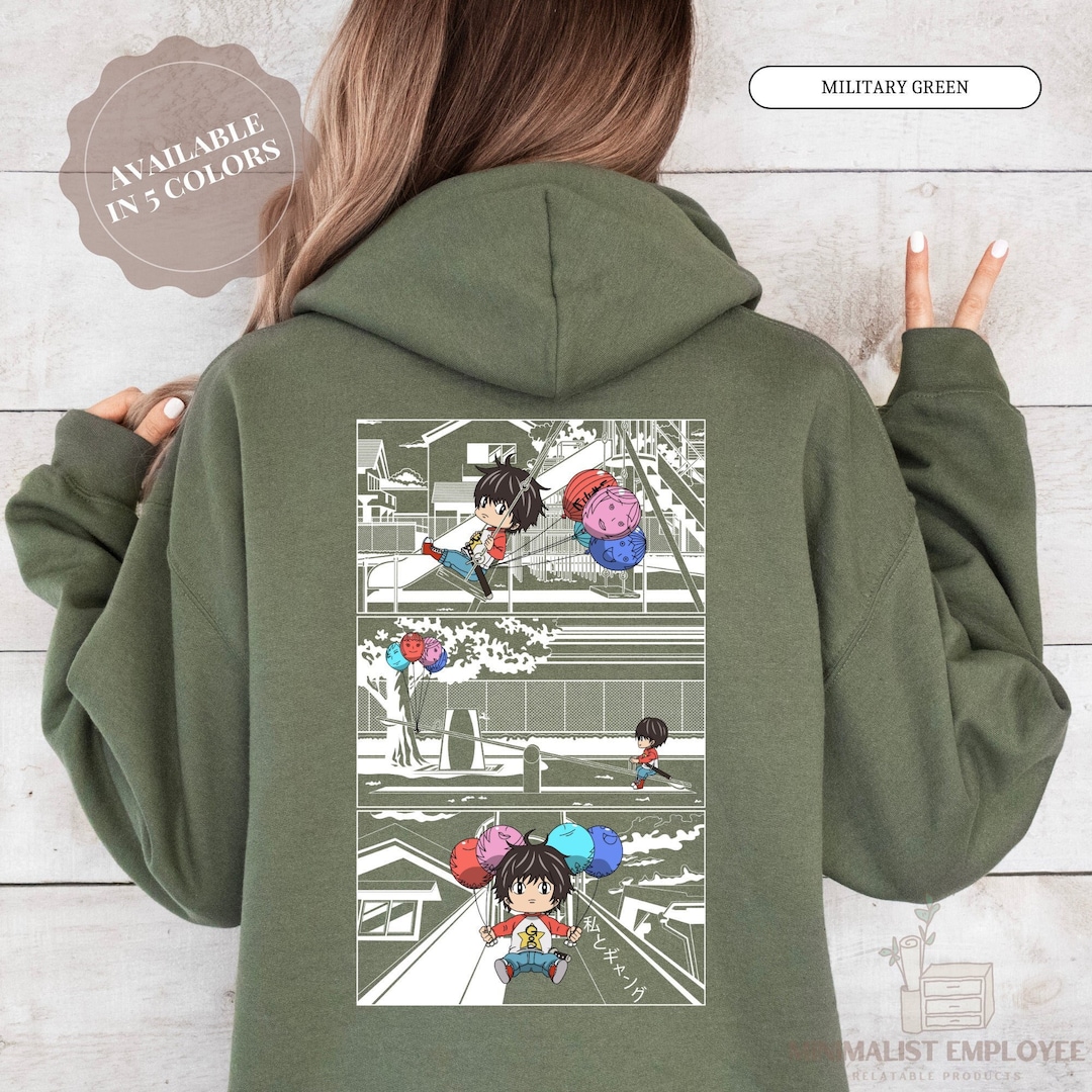 Graphic Anime Inspired Japanese Unisex Hoodie Anime Merch, Anime Lover ...