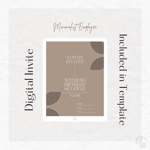 Birthday Weekend Planner: 30+ Page Itinerary, Outfit Planner (editable ...