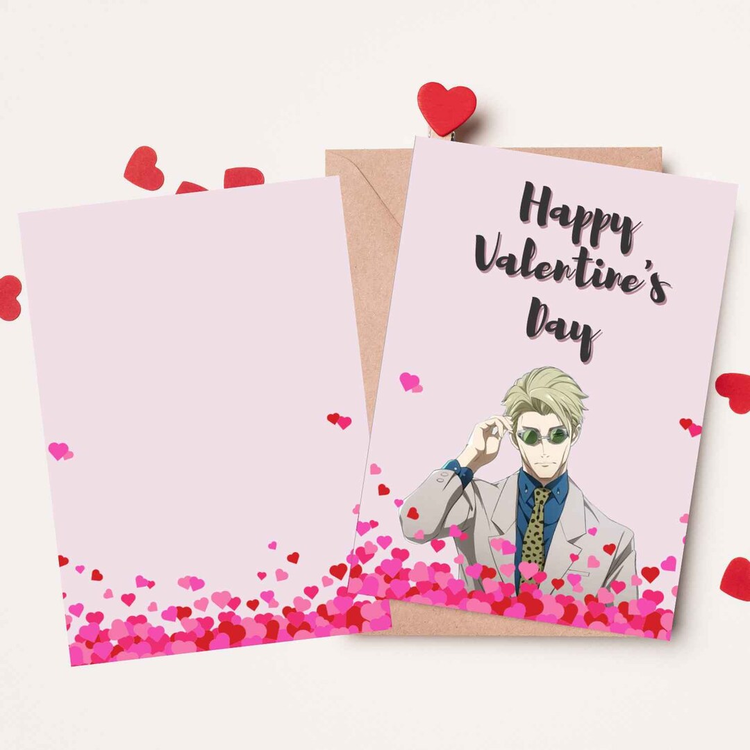 JJK Inspired Valentines Day Card Nanami | Anime Card | Instant Digital ...