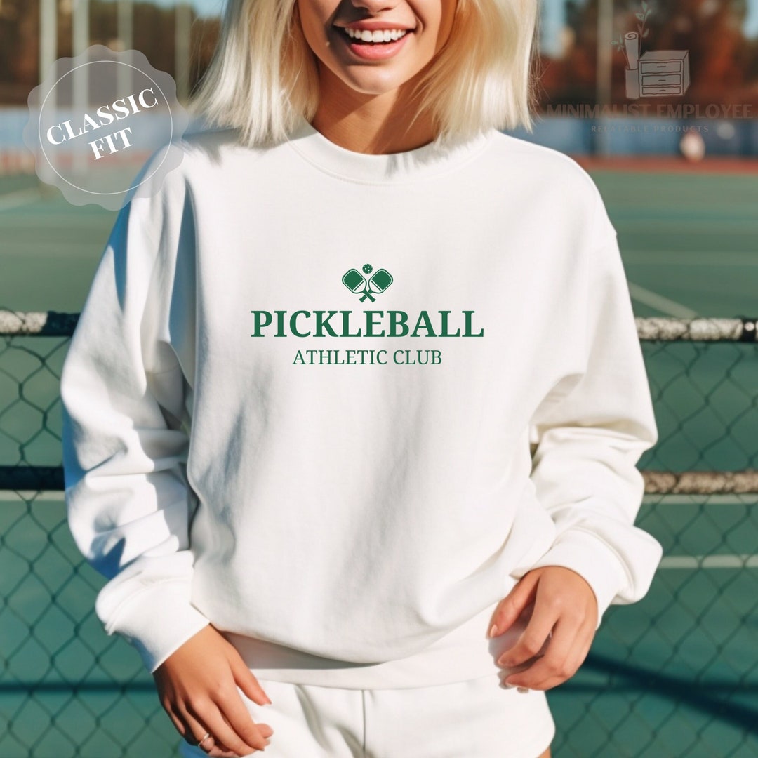 Embroidered Pickleball Club Unisex Sweatshirt Pickleball Gift ...