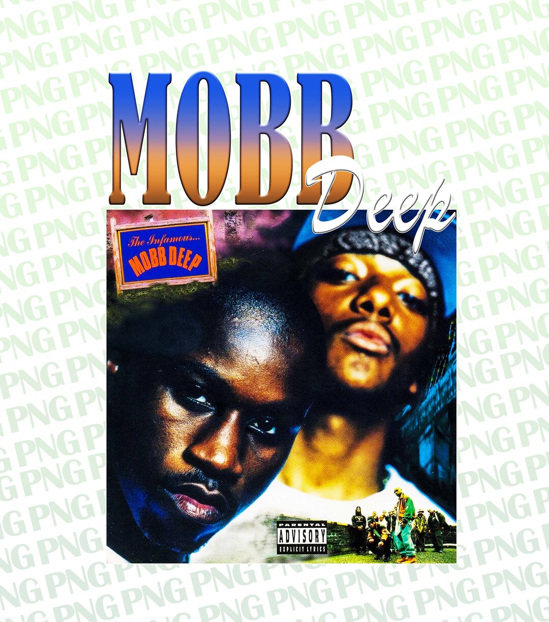 The Infamous PNG Mobb Deep Album Cover Shirt Mobb Deep Merch - Etsy