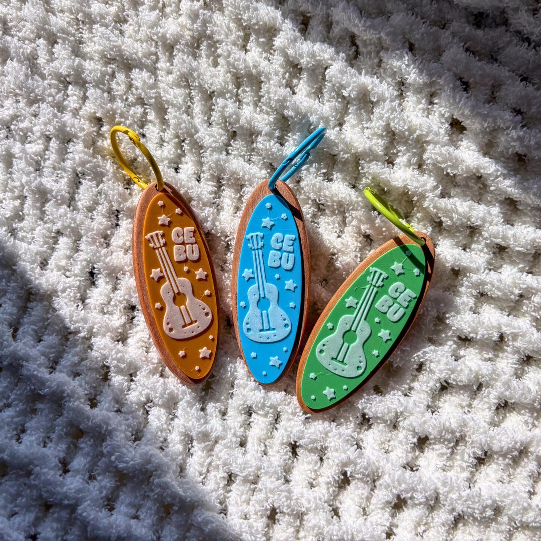 Ukulele Keychain - Etsy