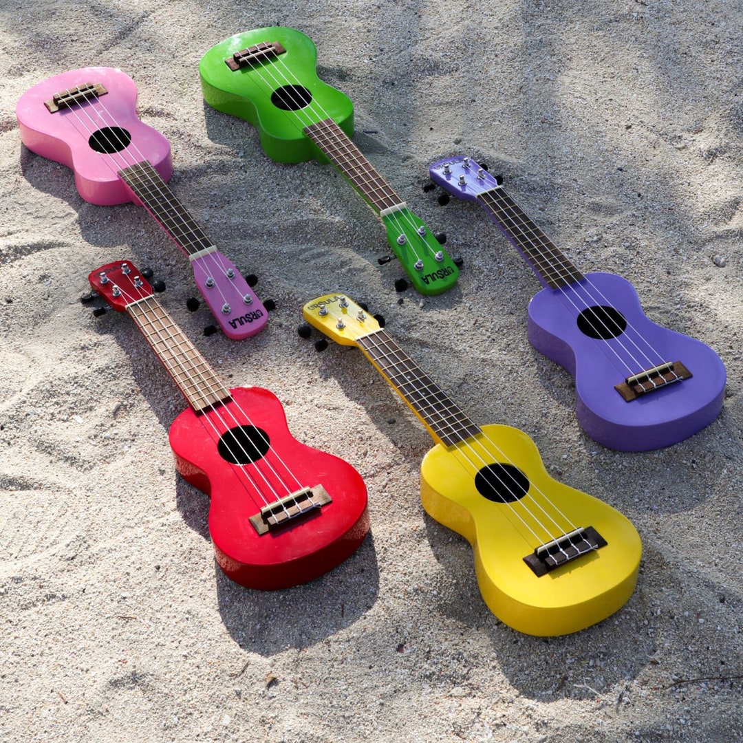 Colorful Soprano Ursula Ukulele Personalized - Etsy