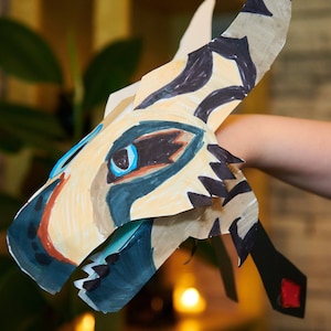 Custom Paper Dragon Puppet Commissions - Etsy