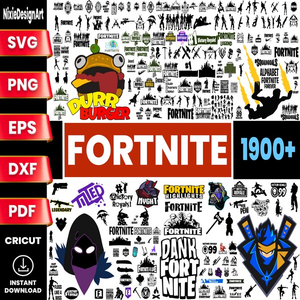 Fortnight Svg - Etsy