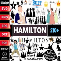 Hamilton Svg - Etsy