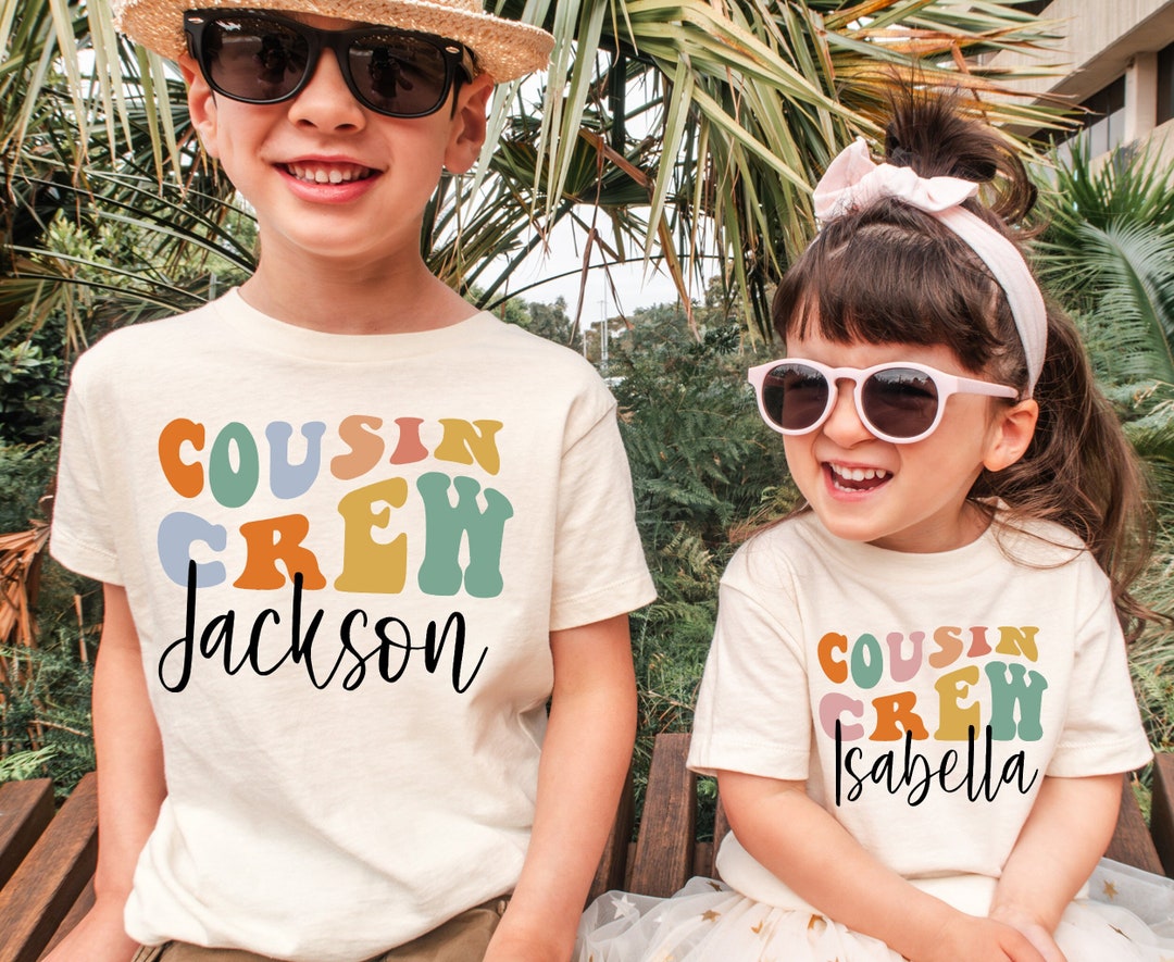 Personalized Cousin Crew Shirt-retro Cousin Crew Toddler Shirt-groovy ...
