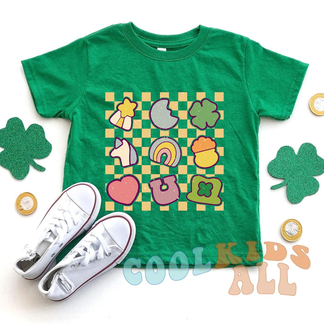 Kids Lucky Charm Shirt-kids St Patrick's Day Shirt-st Patrick's Day ...