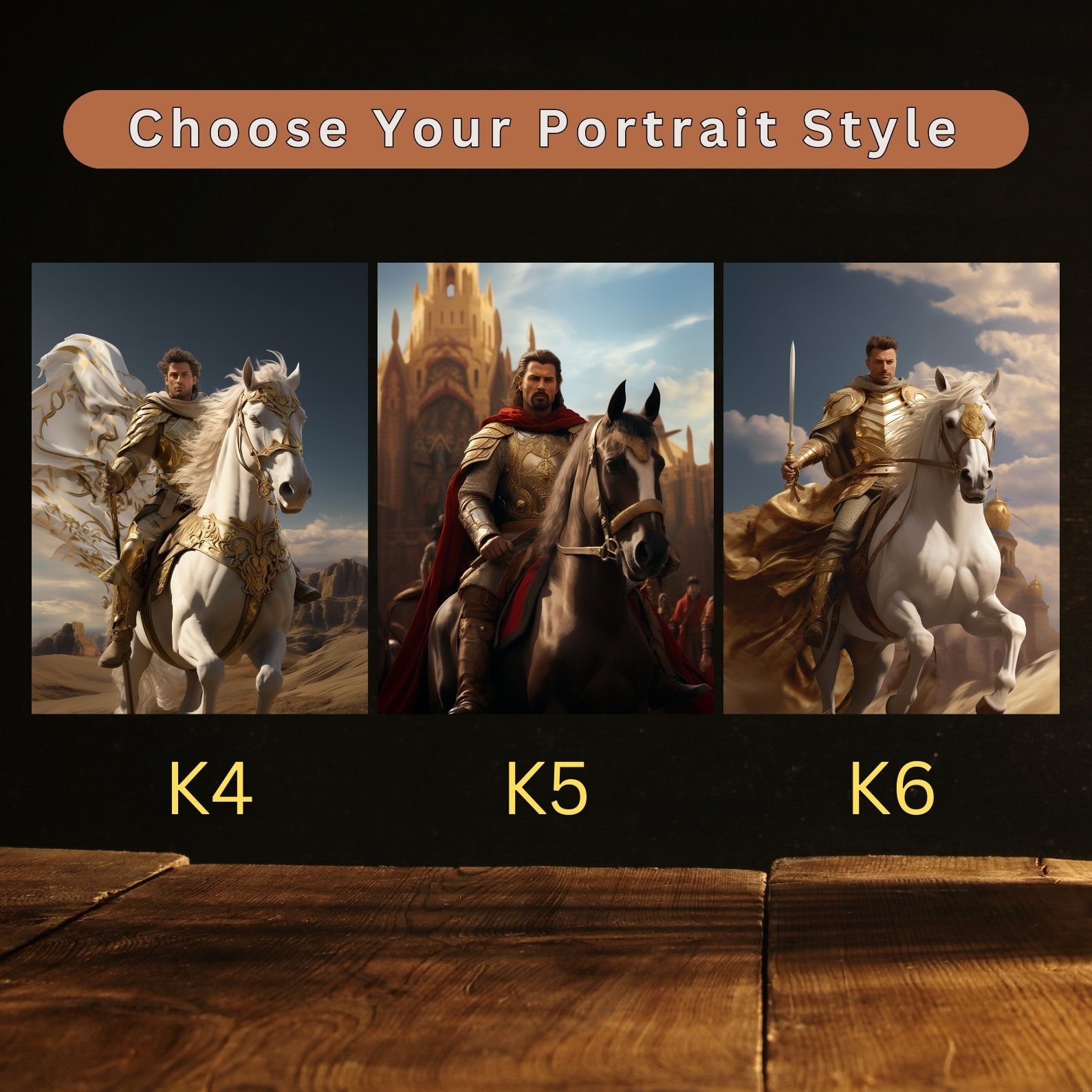 Royal King Portrait From Photo, Renaissance Portrait, Historical ...