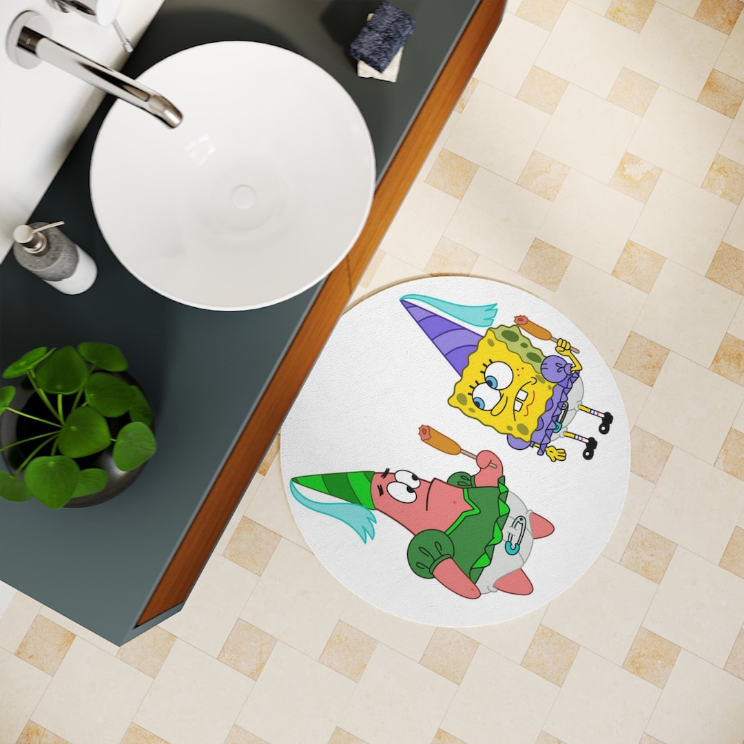 Party Spongebob and Patrick Rugs Party Rug Rugs for Bedroom - Etsy