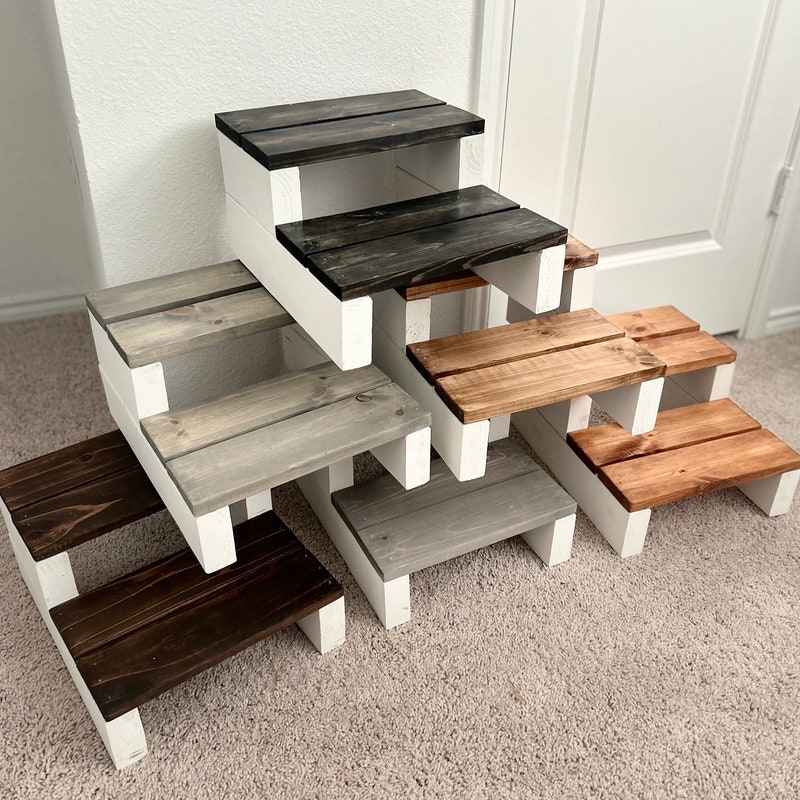 Wood Step Stool - Etsy