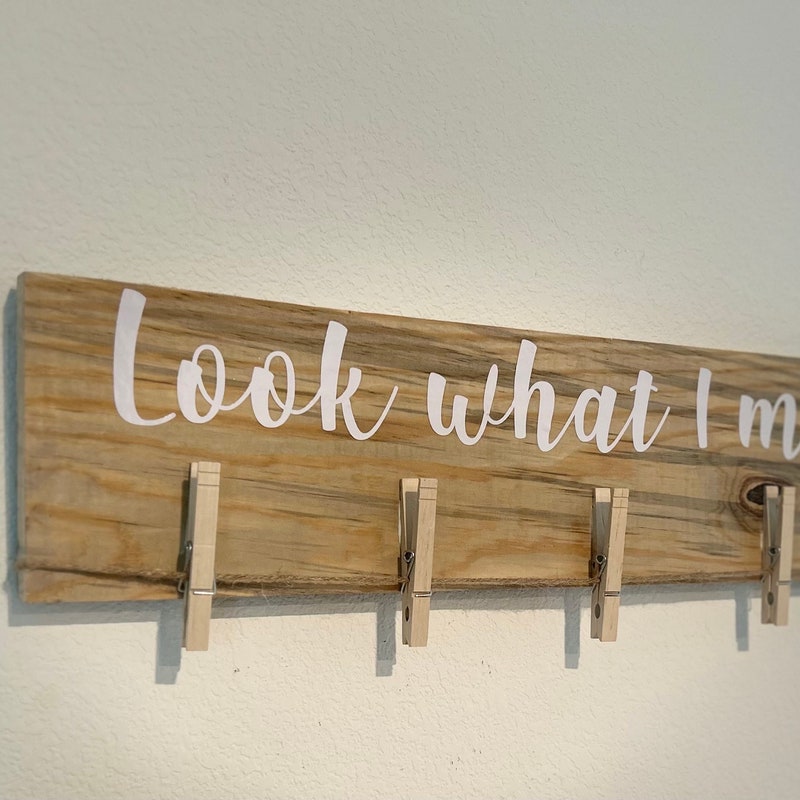 Look What I Made Sign - Etsy