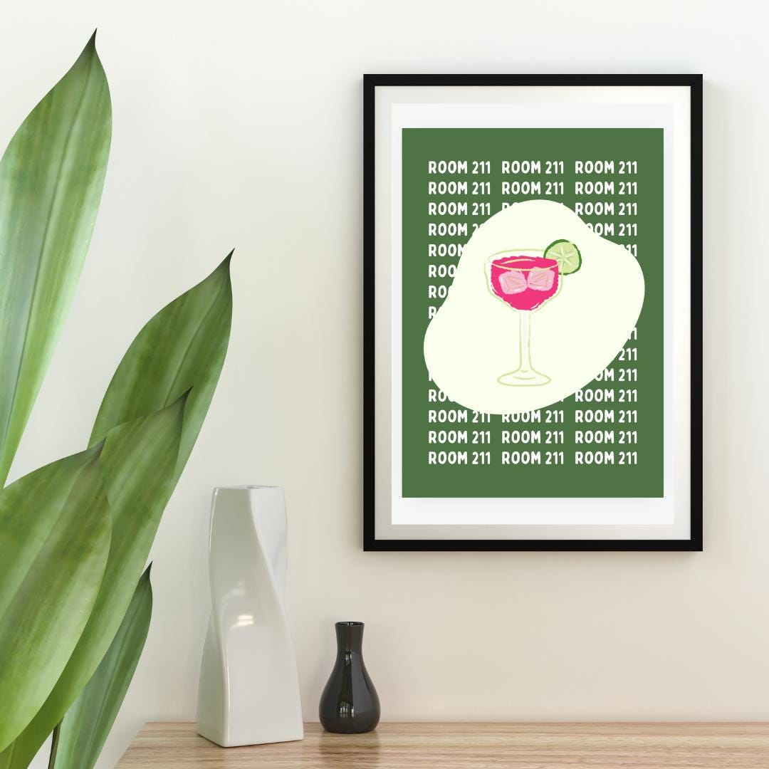 Cocktail Wall Art, Drink Art Print, Alcohol Wall Art, Aesthetic ...
