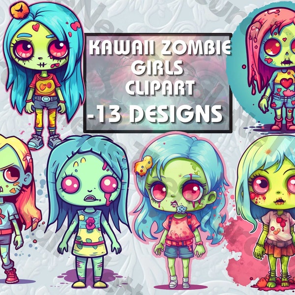 Cute Zombie - Etsy